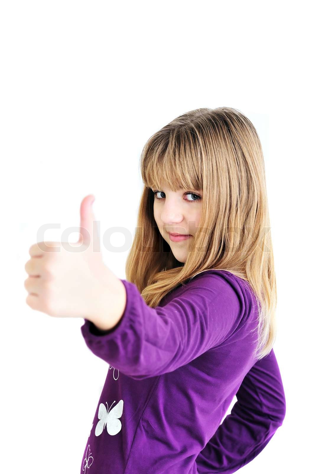 Daumen hoch | Stock Bild | Colourbox