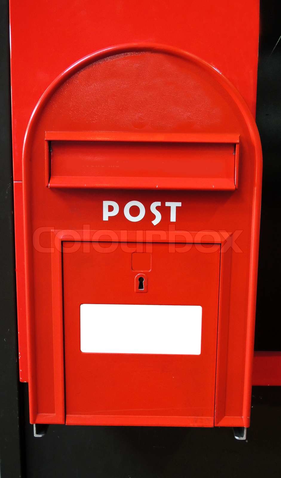 Red Letterbox | Stock image | Colourbox