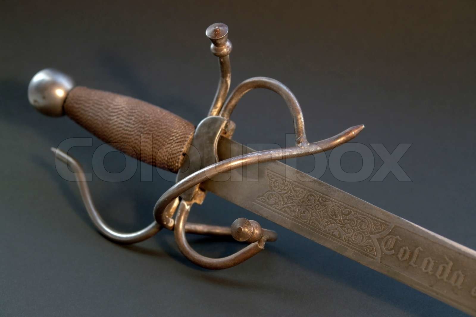 rusty sword detail | Stock image | Colourbox