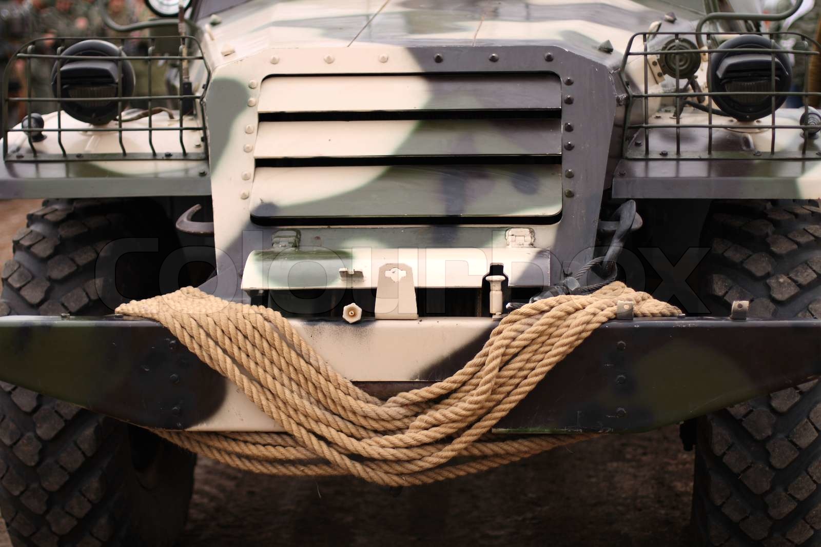 Military track | Stock image | Colourbox