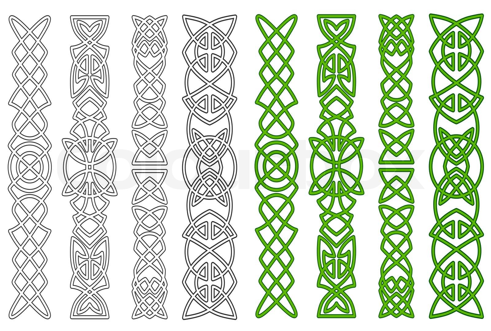 Celtic ornaments and elements | Stock image | Colourbox