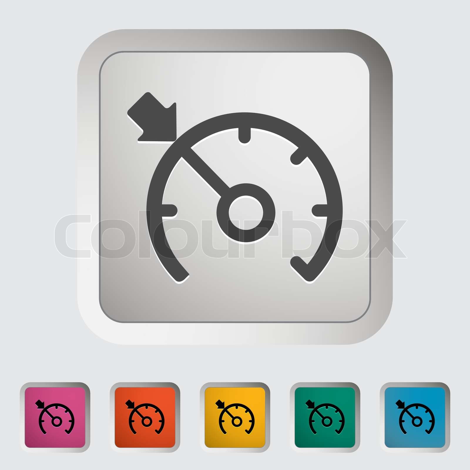 Cruise control | Stock vector | Colourbox