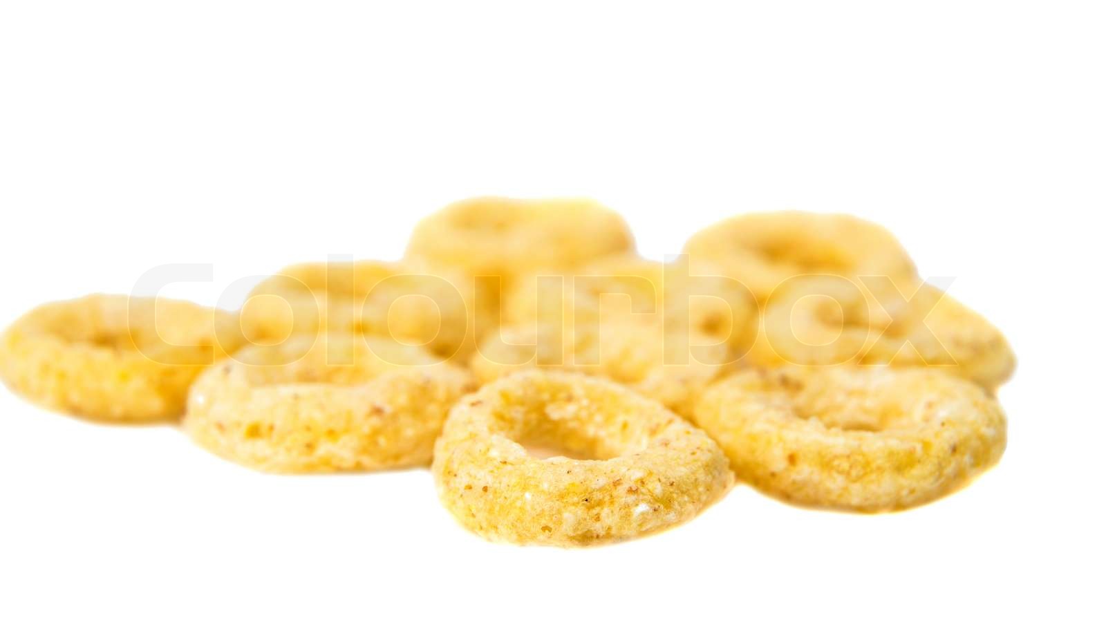 healthy cereal rings | Stock image | Colourbox