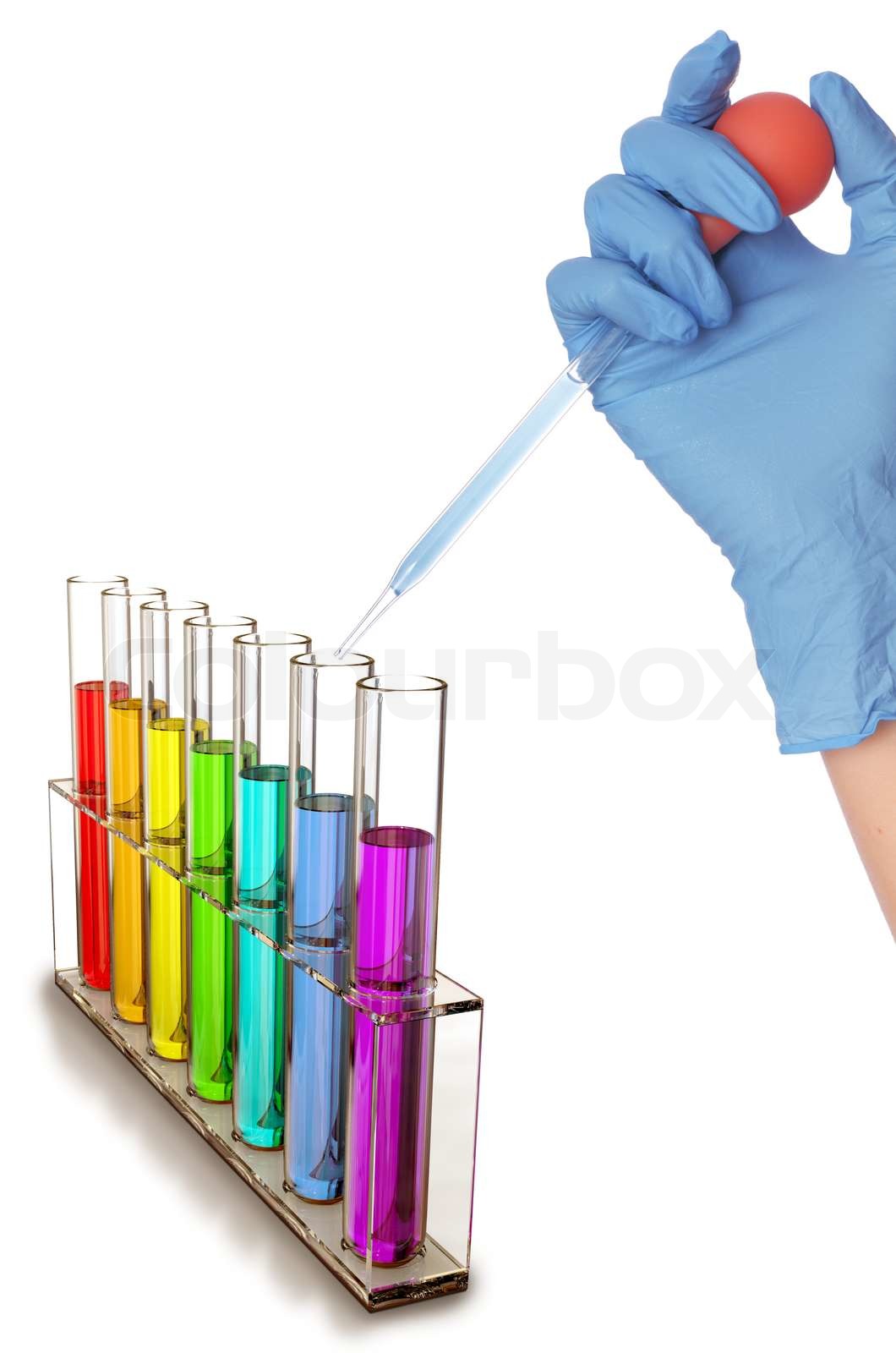 chemical test | Stock image | Colourbox
