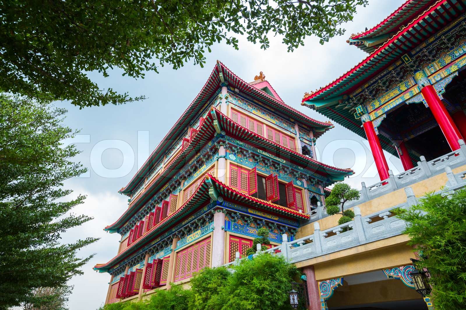 Chinese temple | Stock image | Colourbox