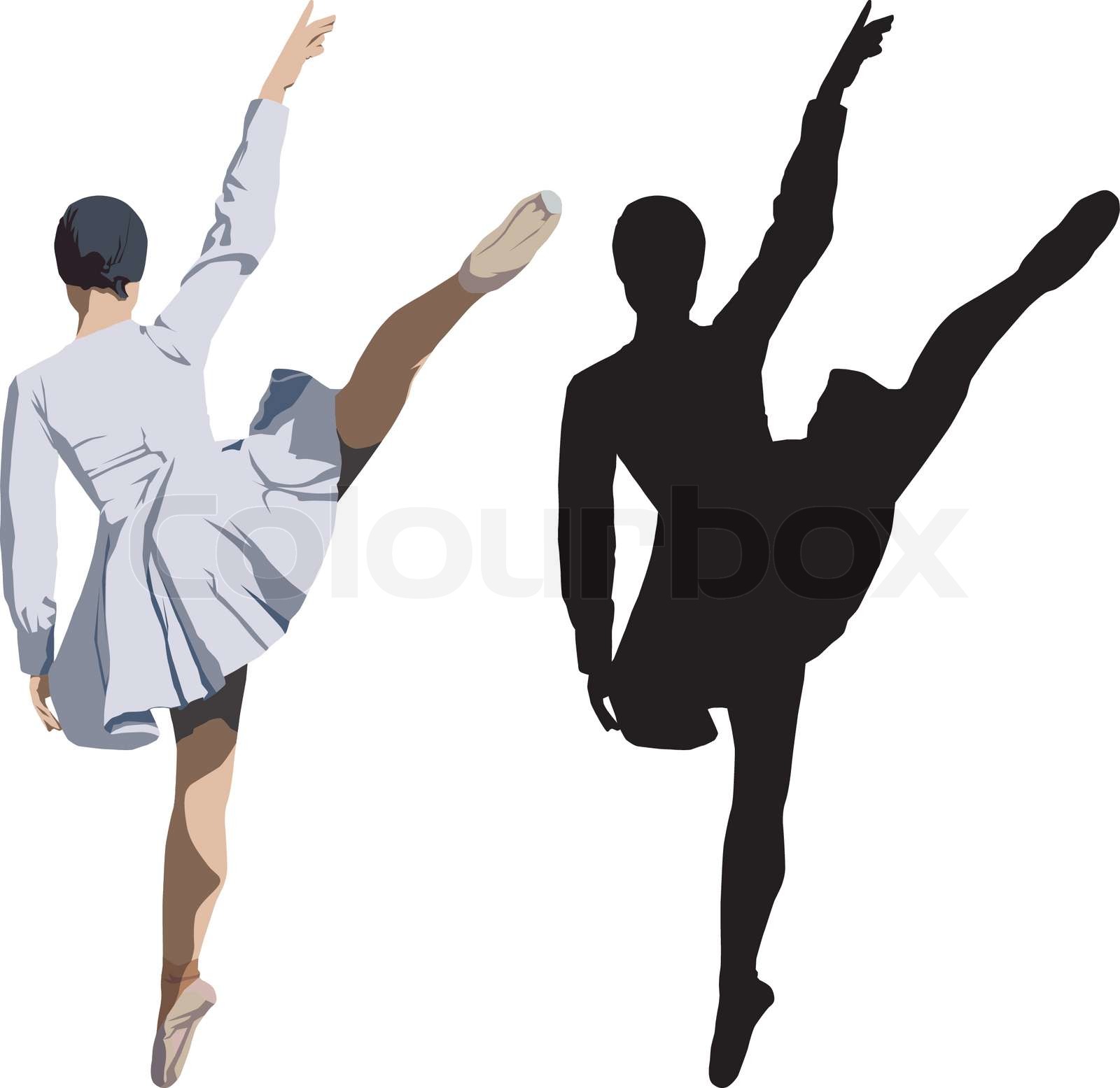 Ballerina | Stock vector | Colourbox