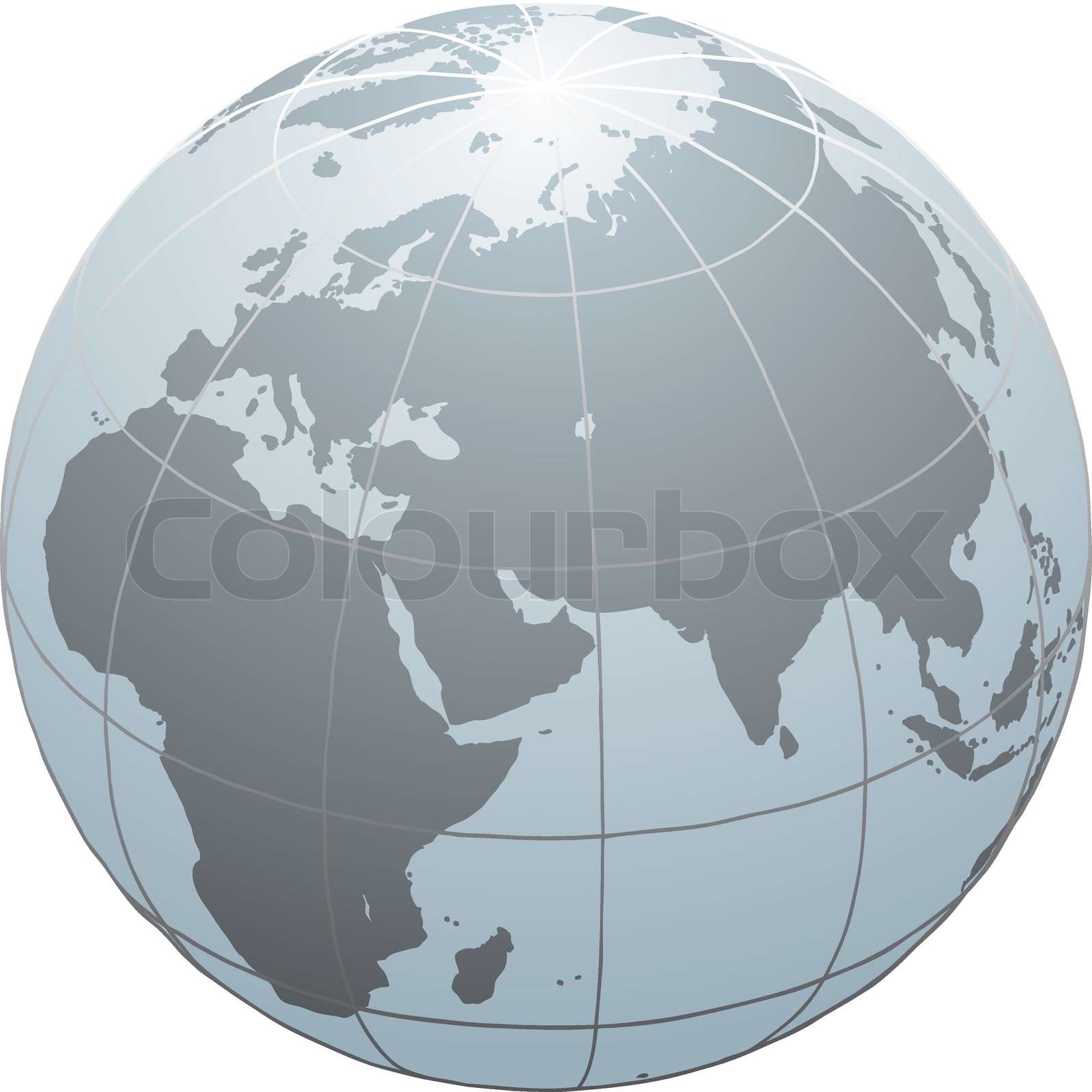 Globus | Stock-Vektor | Colourbox