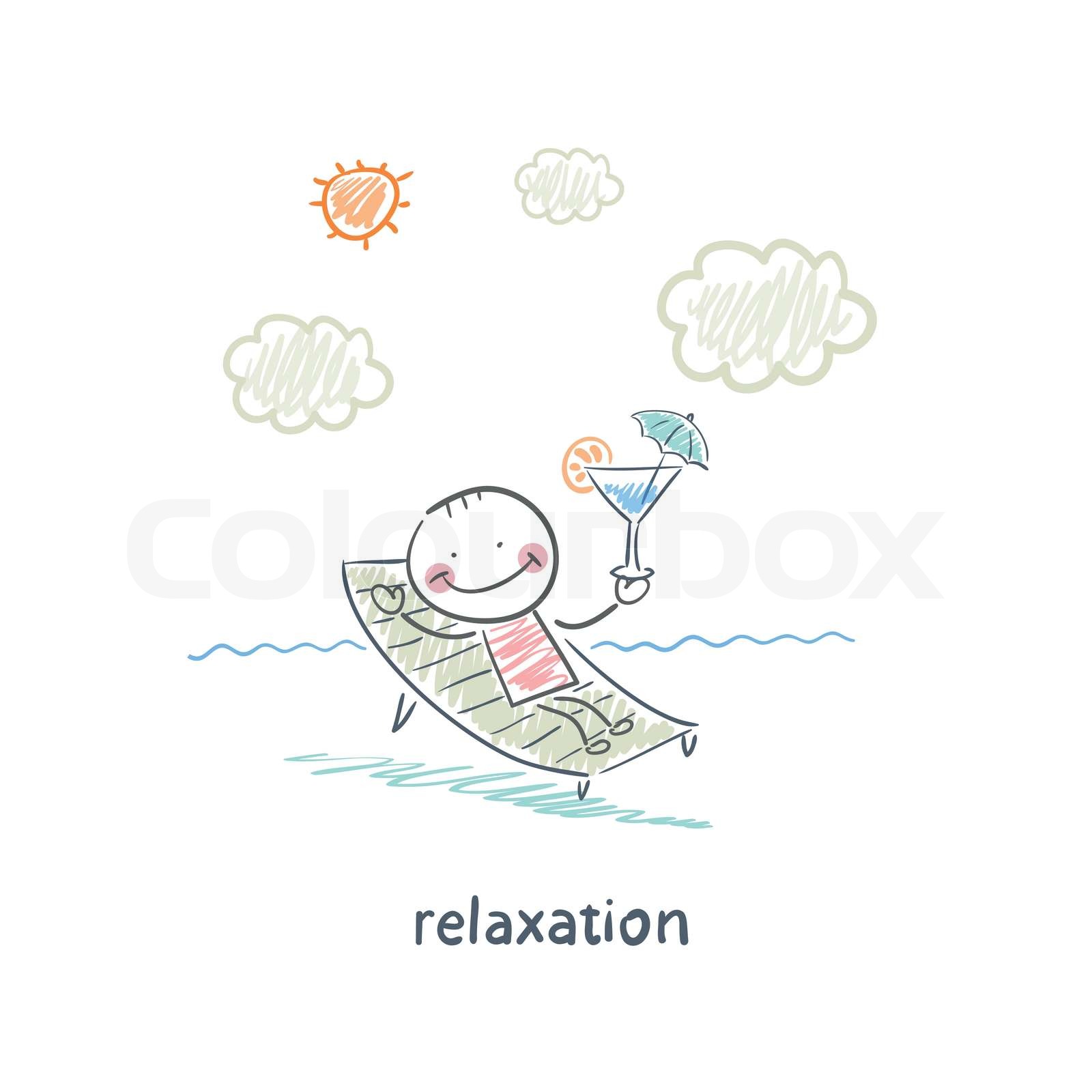 Relaxation | Stock vector | Colourbox