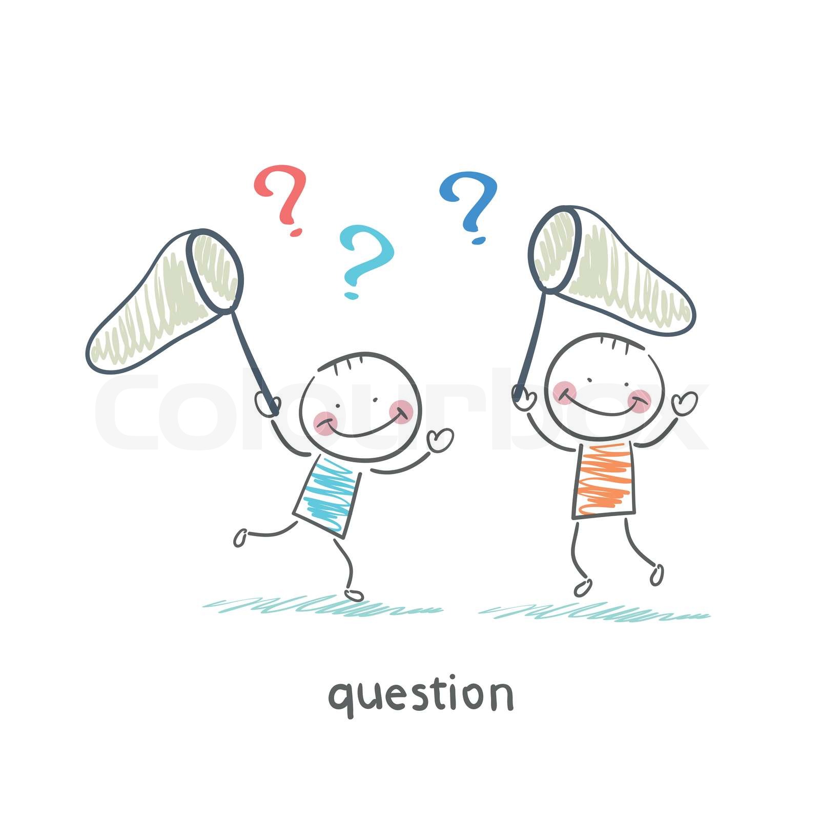 Fragen | Stock-Vektor | Colourbox