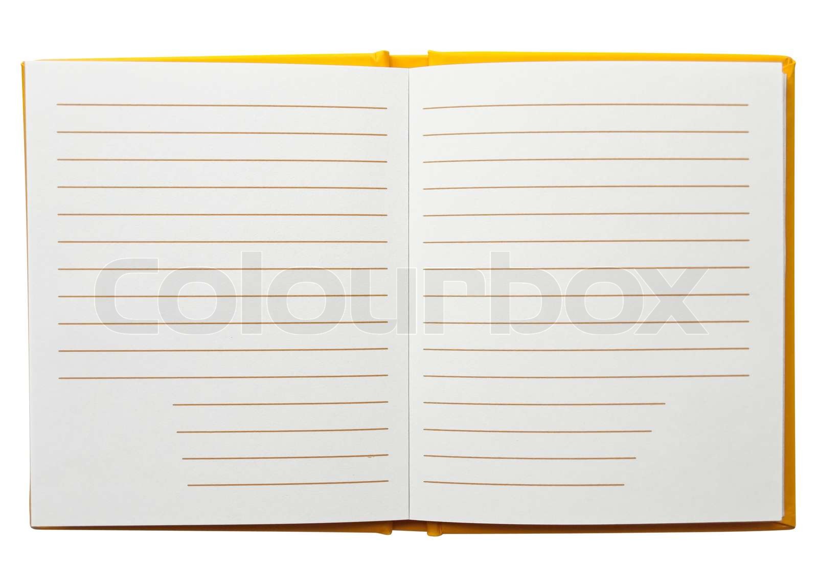 Notebook blank | Stock image | Colourbox