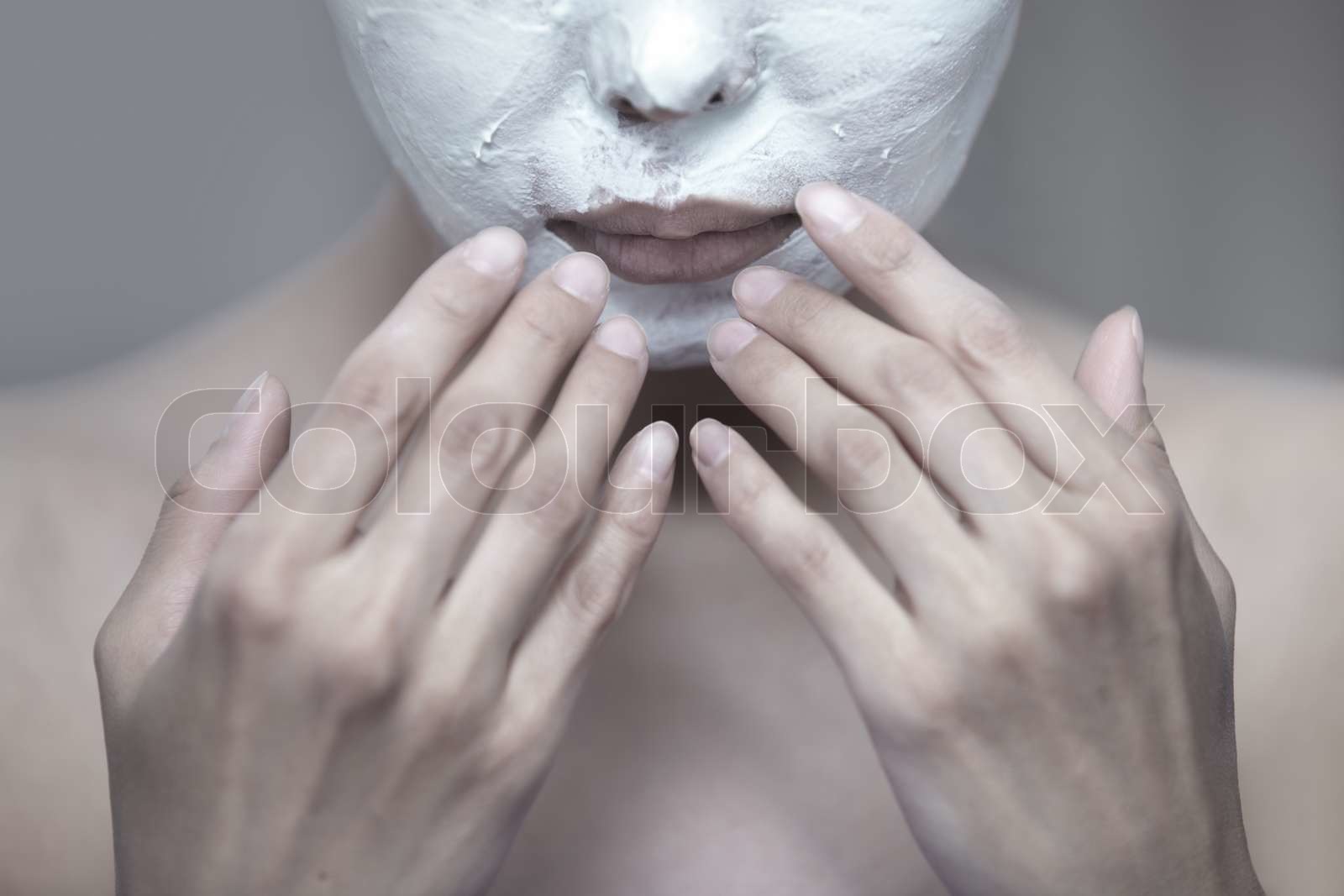 Facial mask | Stock image | Colourbox