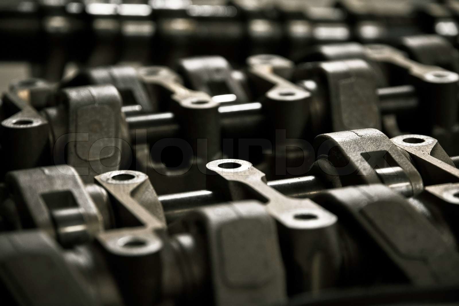 image of car engine inside view | Stock image | Colourbox