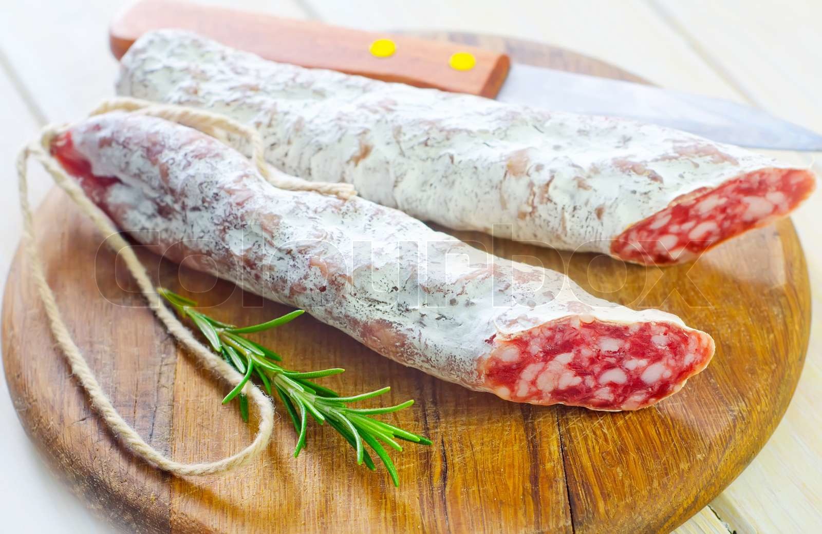 salami | Stock image | Colourbox