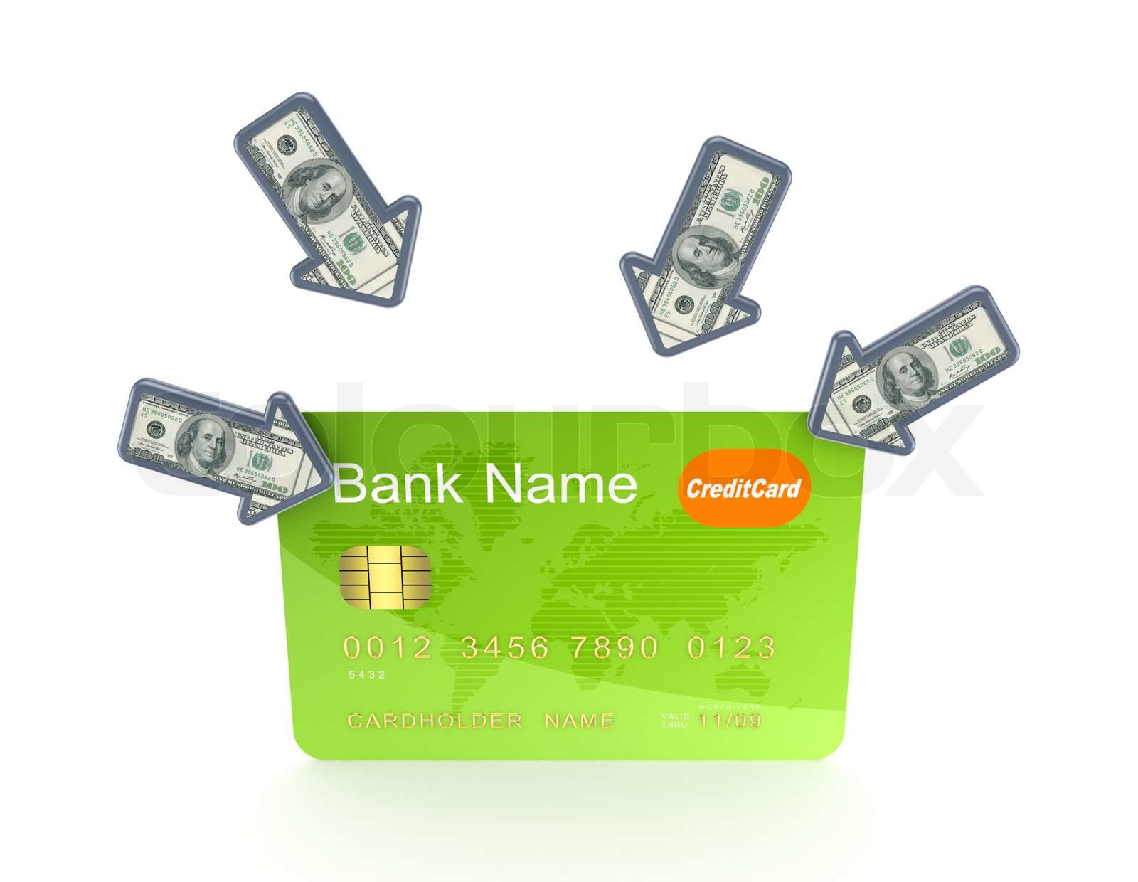 Credit card | Stock image | Colourbox