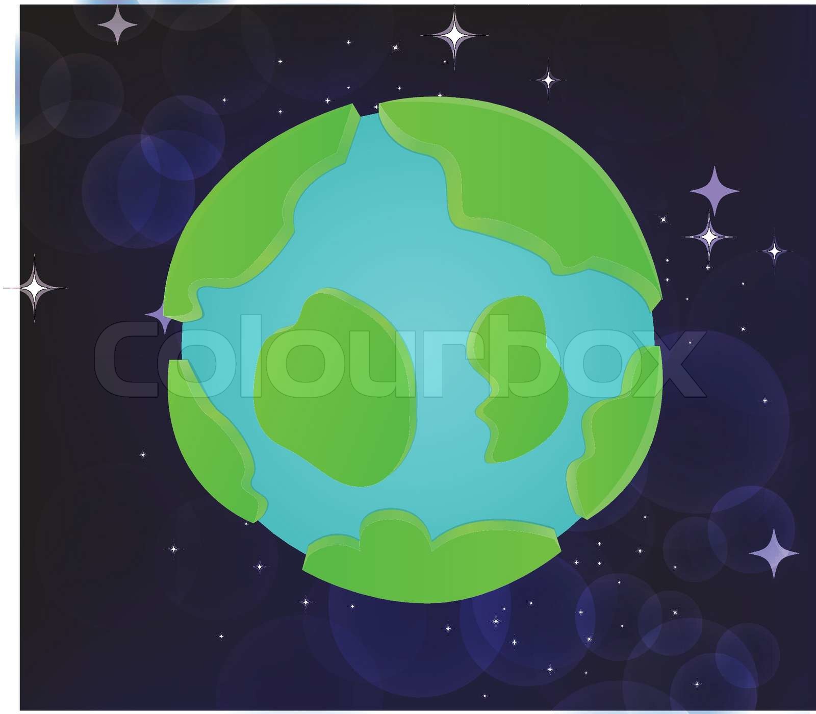 World Stock Vector Colourbox