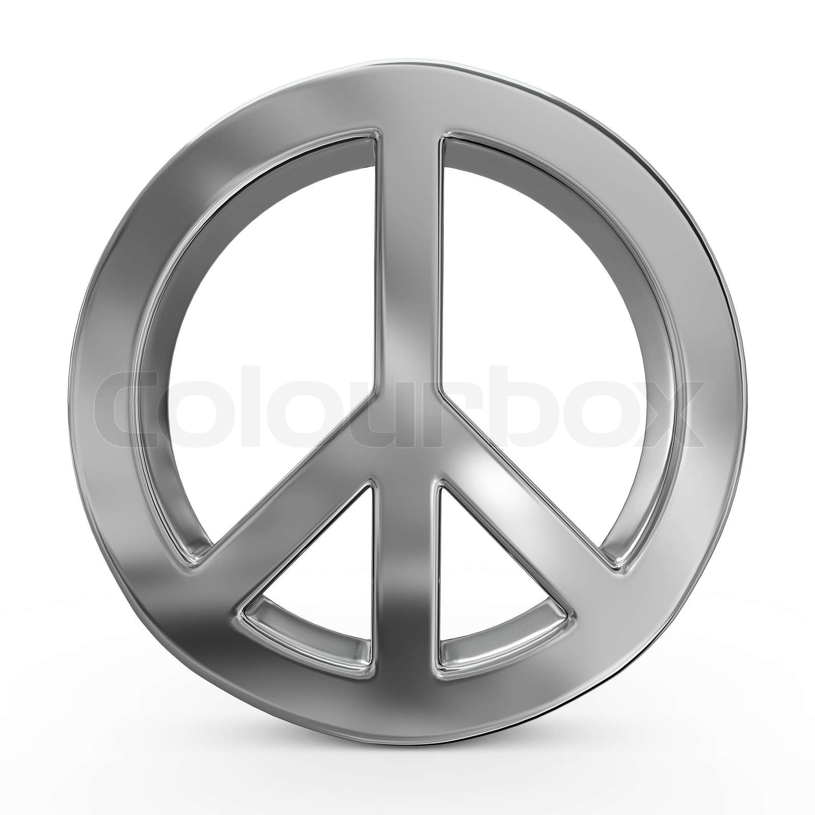 Peace sign 3d | Stock image | Colourbox