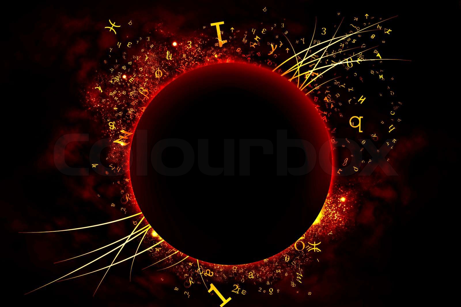 Saturn graphics | Stock image | Colourbox