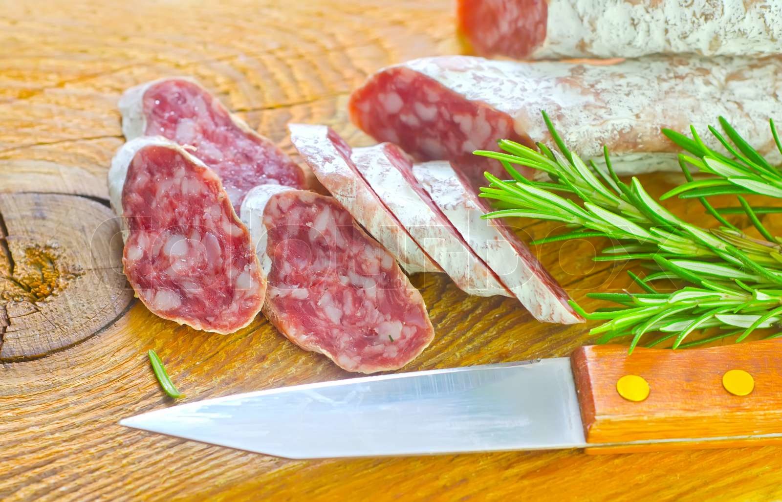 salami | Stock image | Colourbox