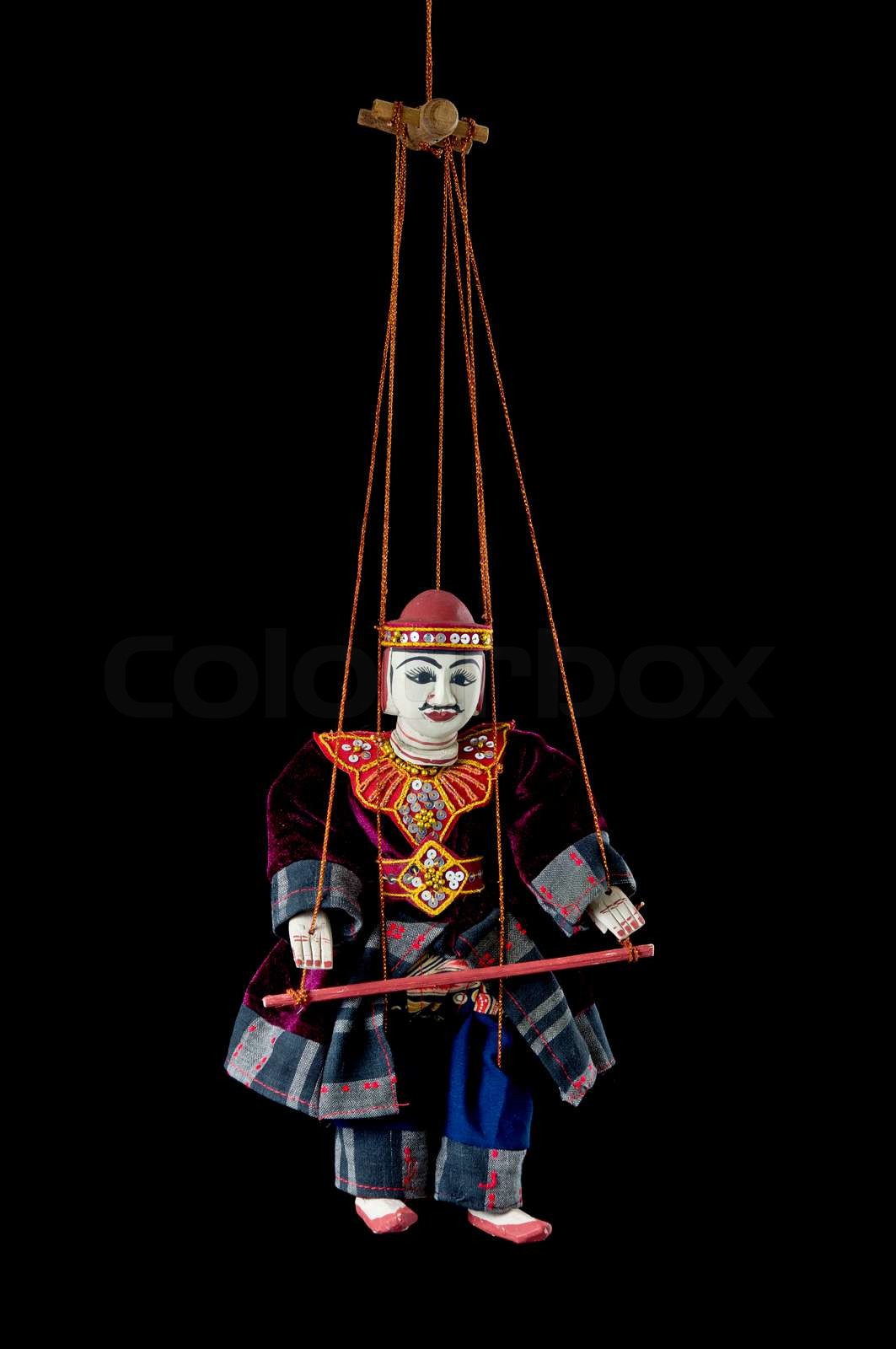 string puppet | Stock image | Colourbox