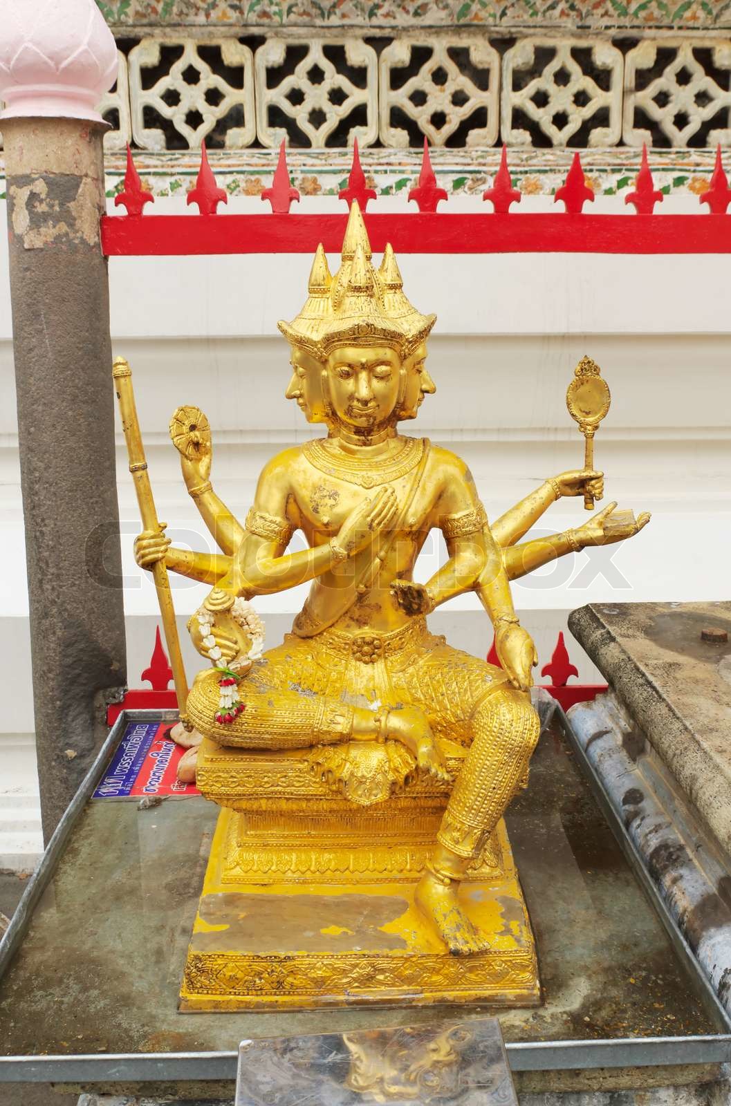 Brahma statue | Stock image | Colourbox