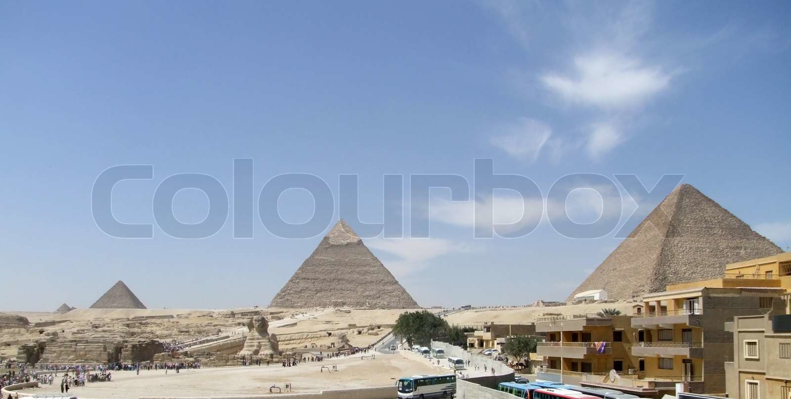 Pyramiden von Gizeh | Stock Bild | Colourbox