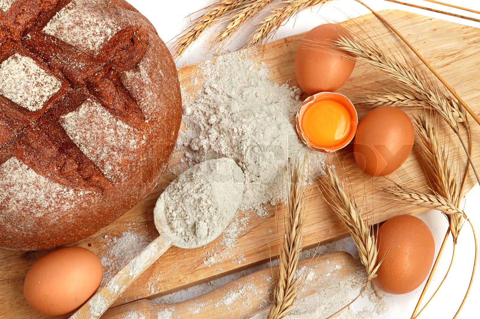 Herstellung von Brot | Stock Bild | Colourbox