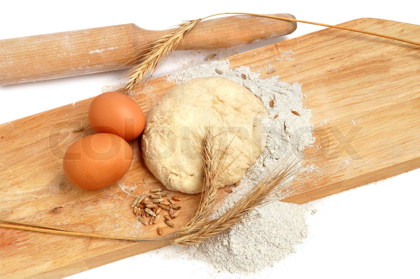 Making bread | Stock image | Colourbox