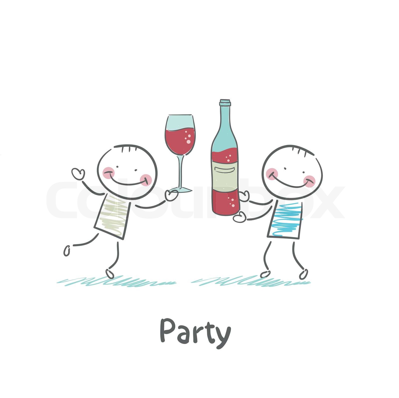 Party | Stock vektor | Colourbox