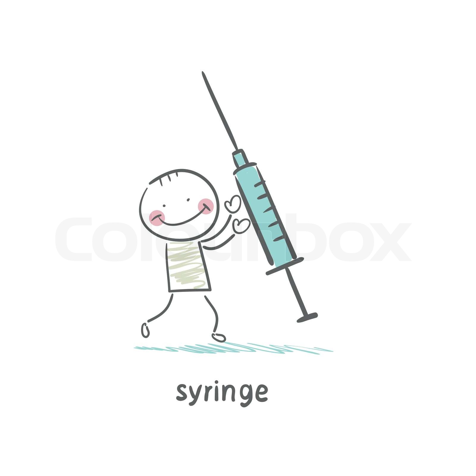 Spritze icon | Stock-Vektor | Colourbox
