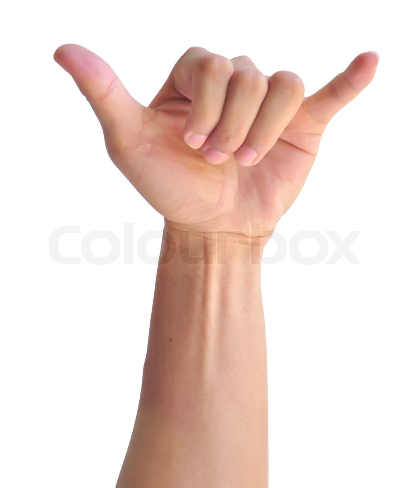 Finger pose | Stock image | Colourbox