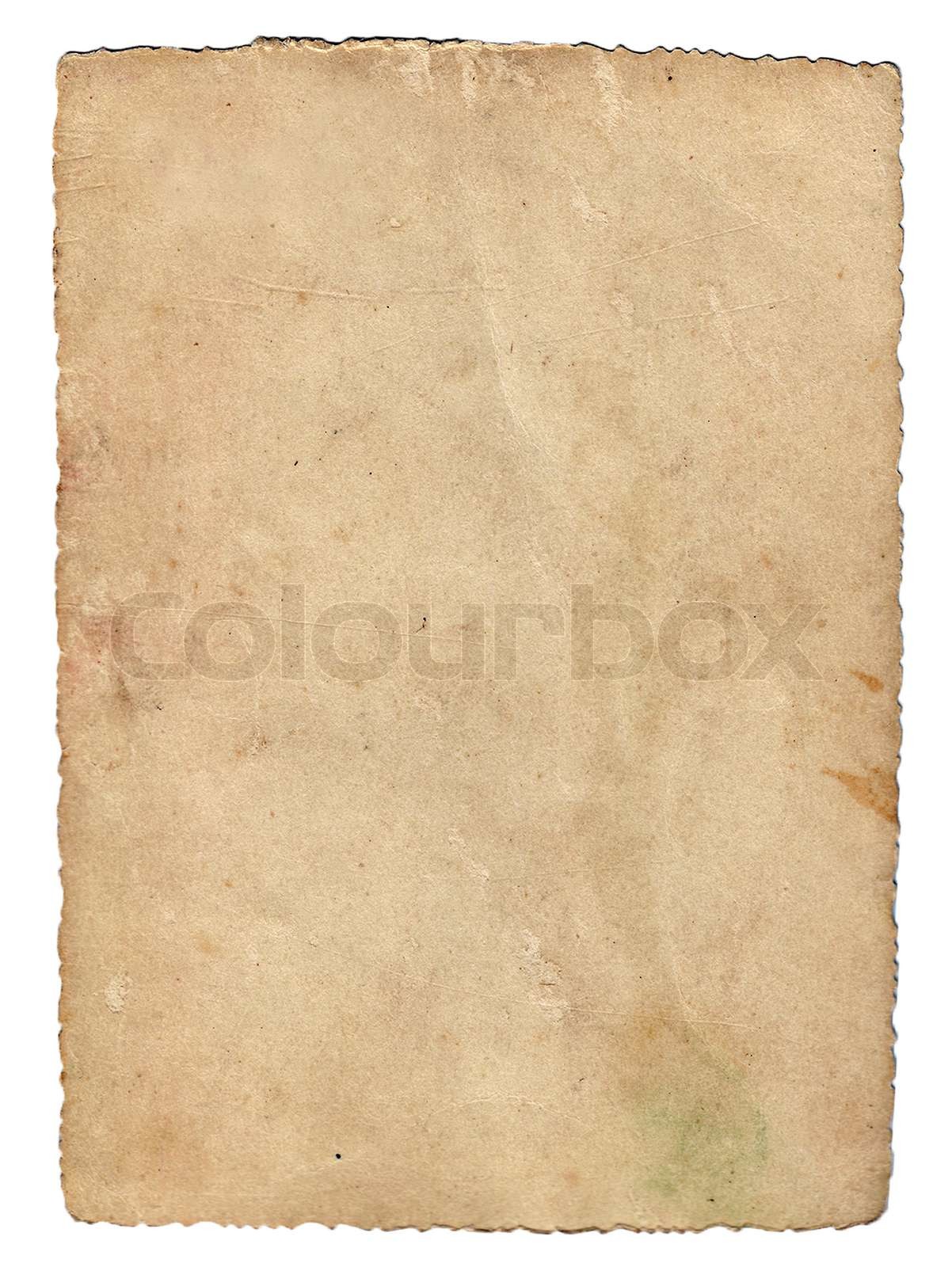 old paper sheet | Stock image | Colourbox