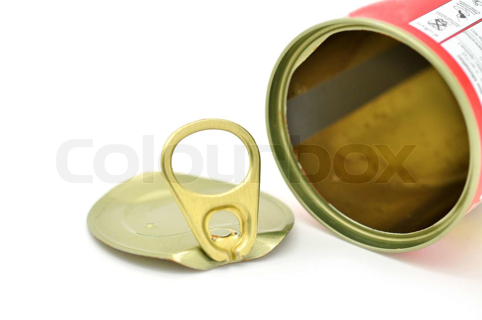 cap of tin can | Stock image | Colourbox