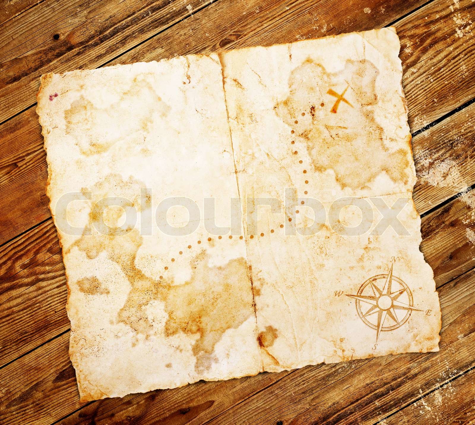 gamle skattekort | Stock foto | Colourbox