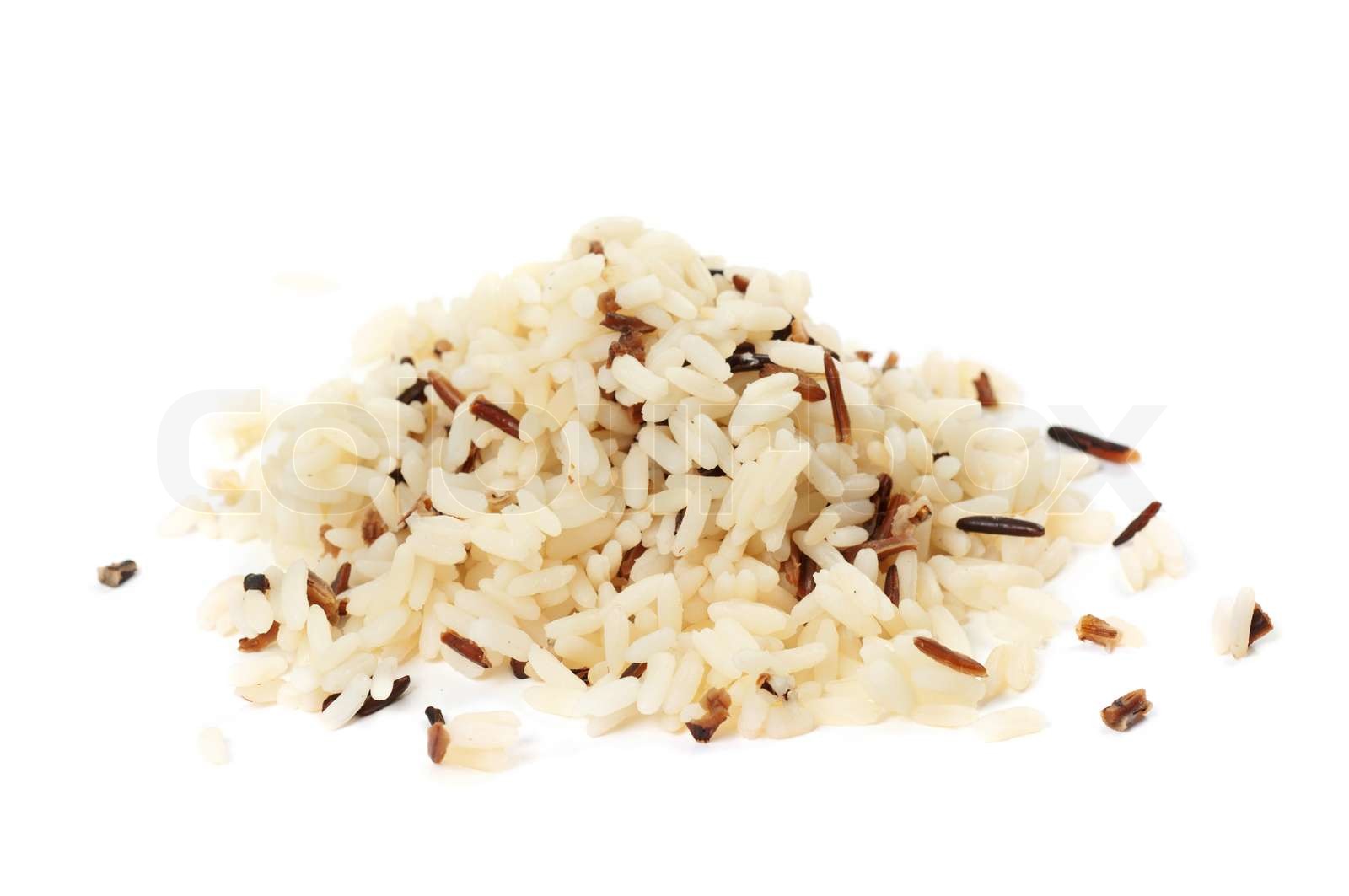 Bunke af kogt ris | Stock foto | Colourbox