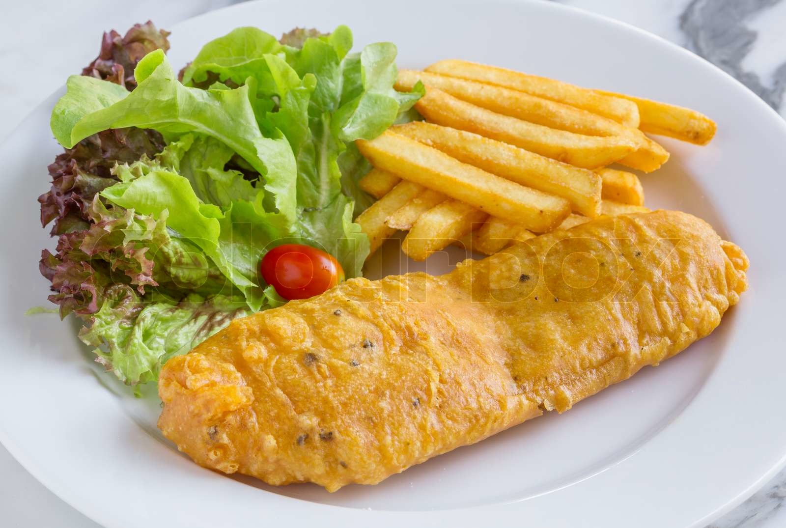 Fish and chip | Stock image | Colourbox