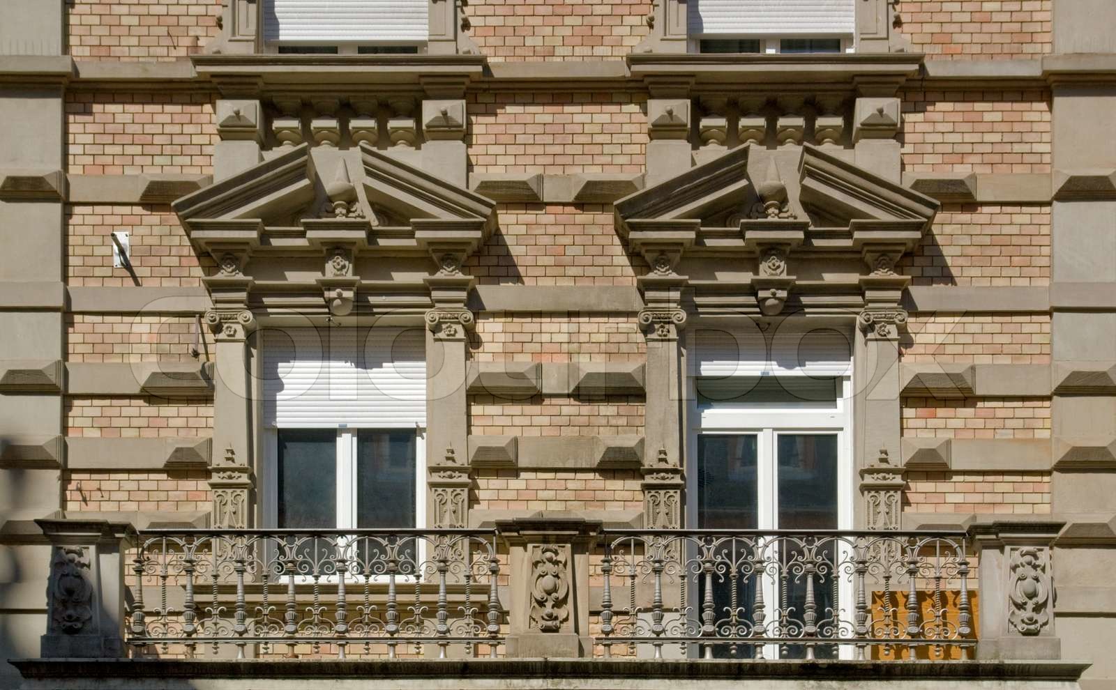 old fashioned balcony | Stock image | Colourbox