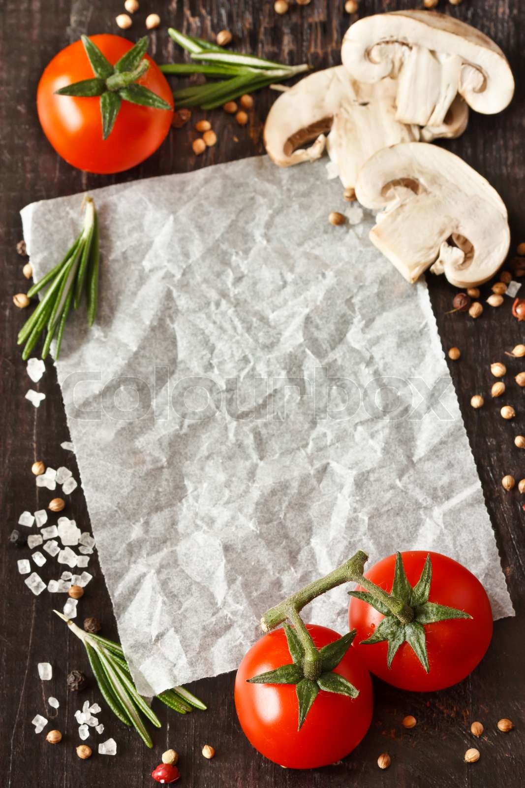 Recipe | Stock image | Colourbox