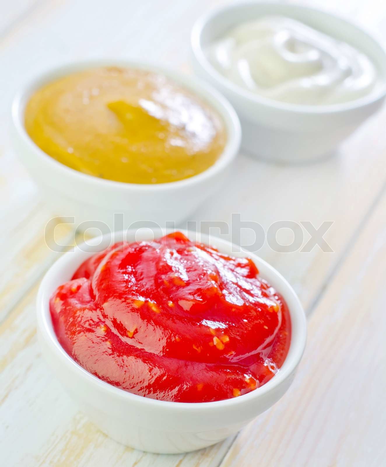 Saucen | Stock Bild | Colourbox