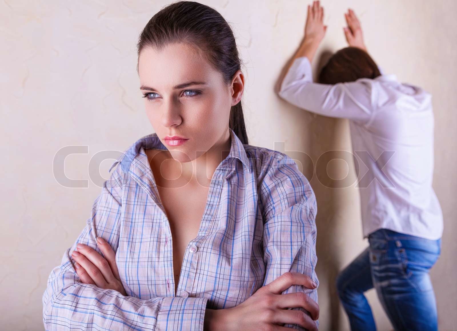 streiten | Stock Bild | Colourbox