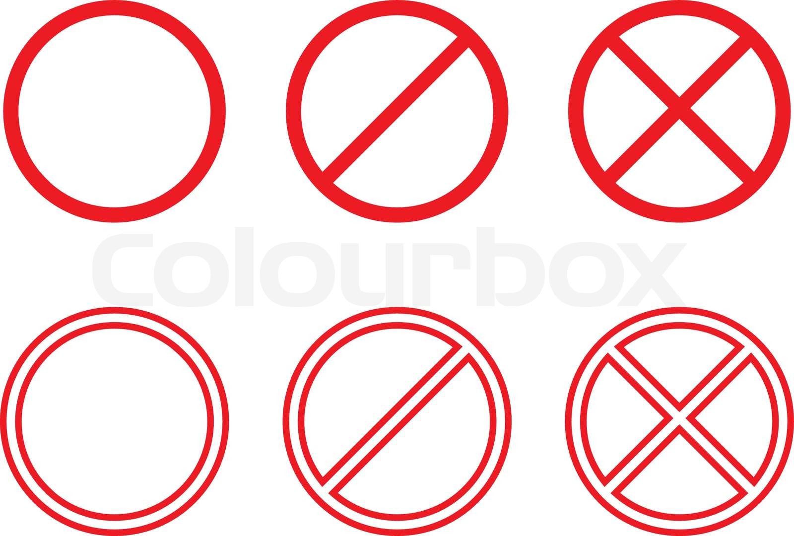 Verboten! | Stock-Vektor | Colourbox