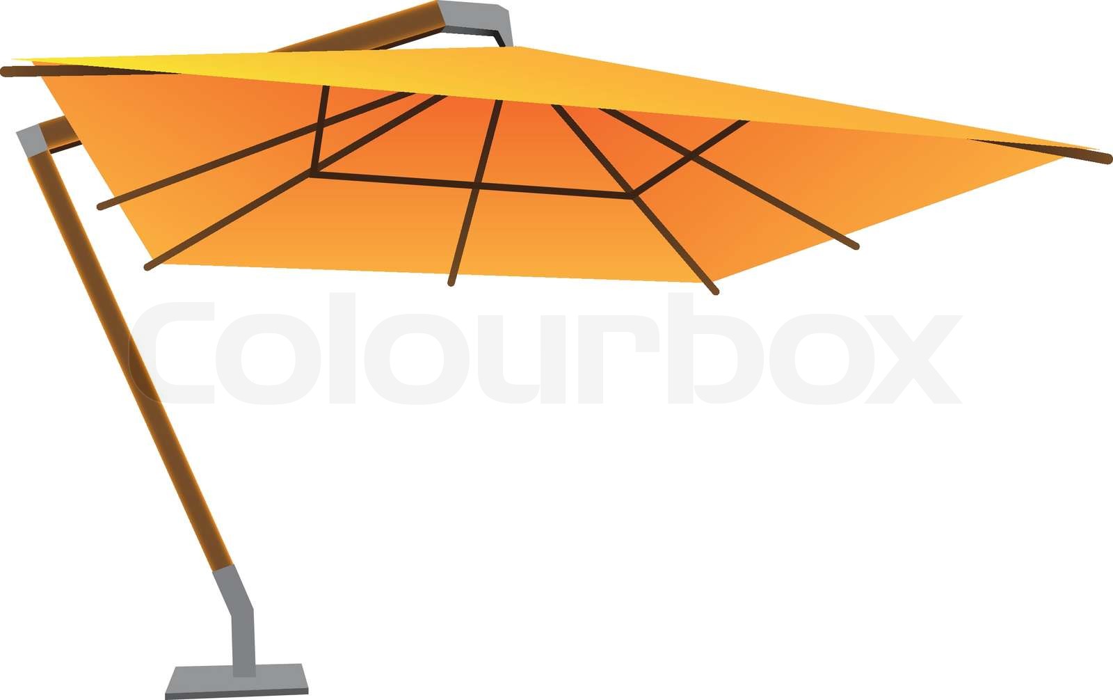 stor parasol | Stock vektor | Colourbox