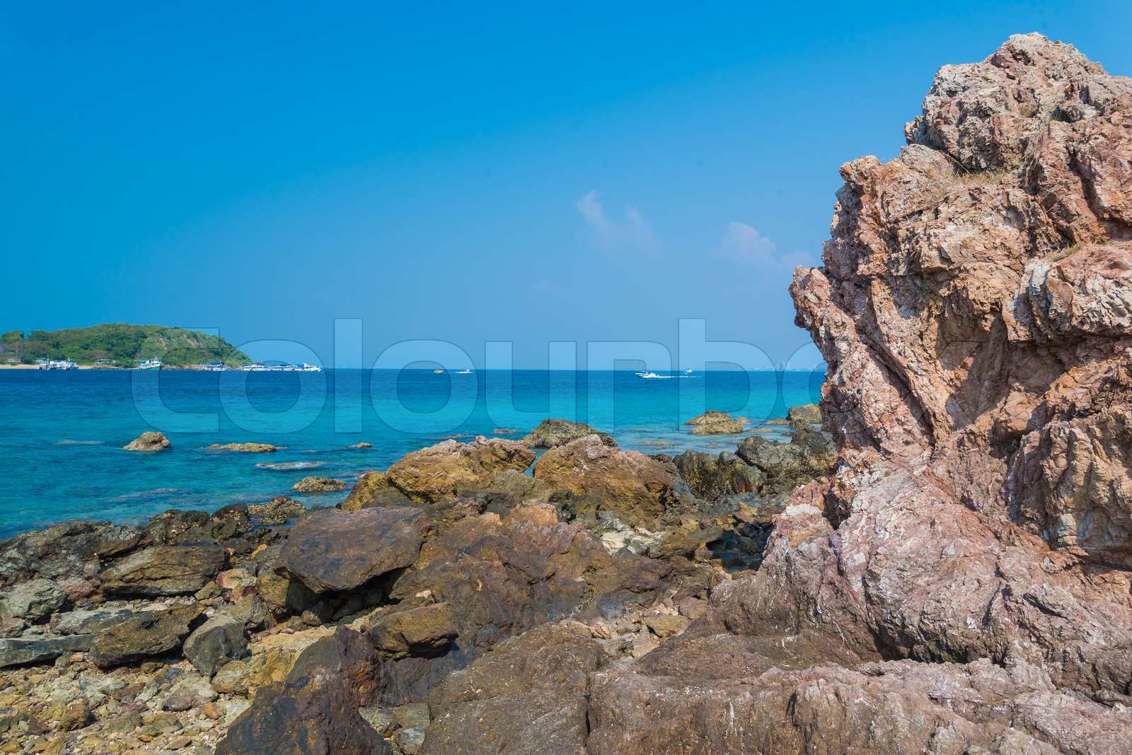 Insel | Stock Bild | Colourbox