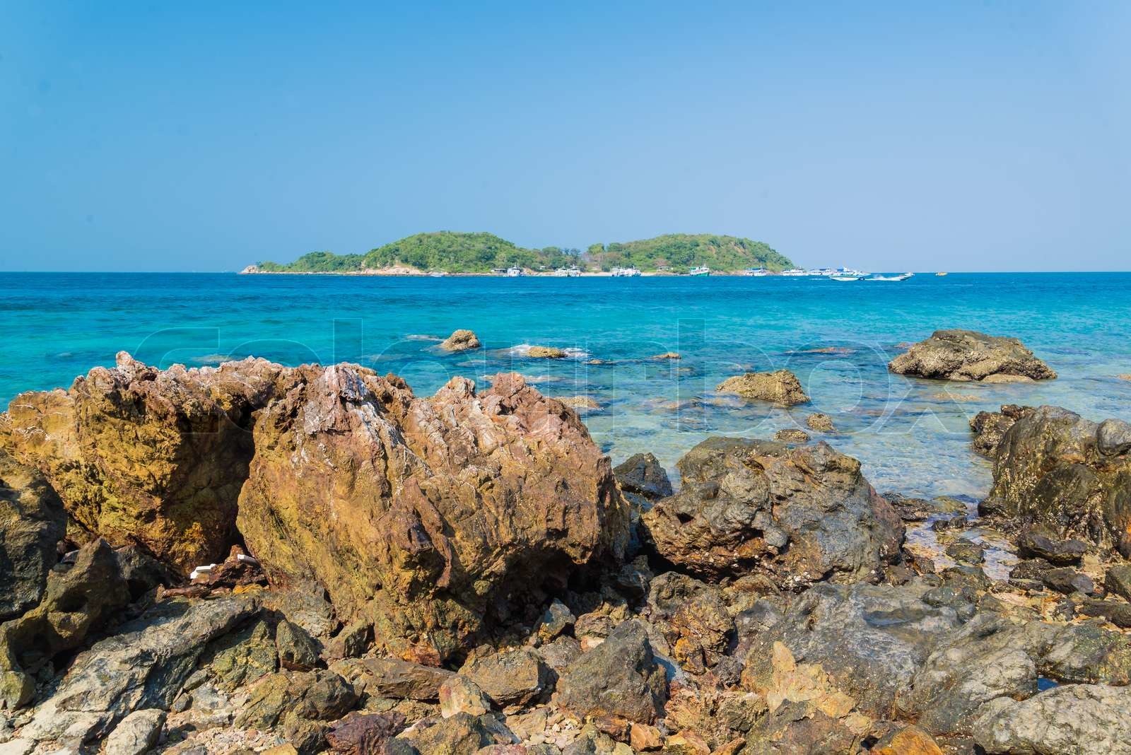 Insel | Stock Bild | Colourbox