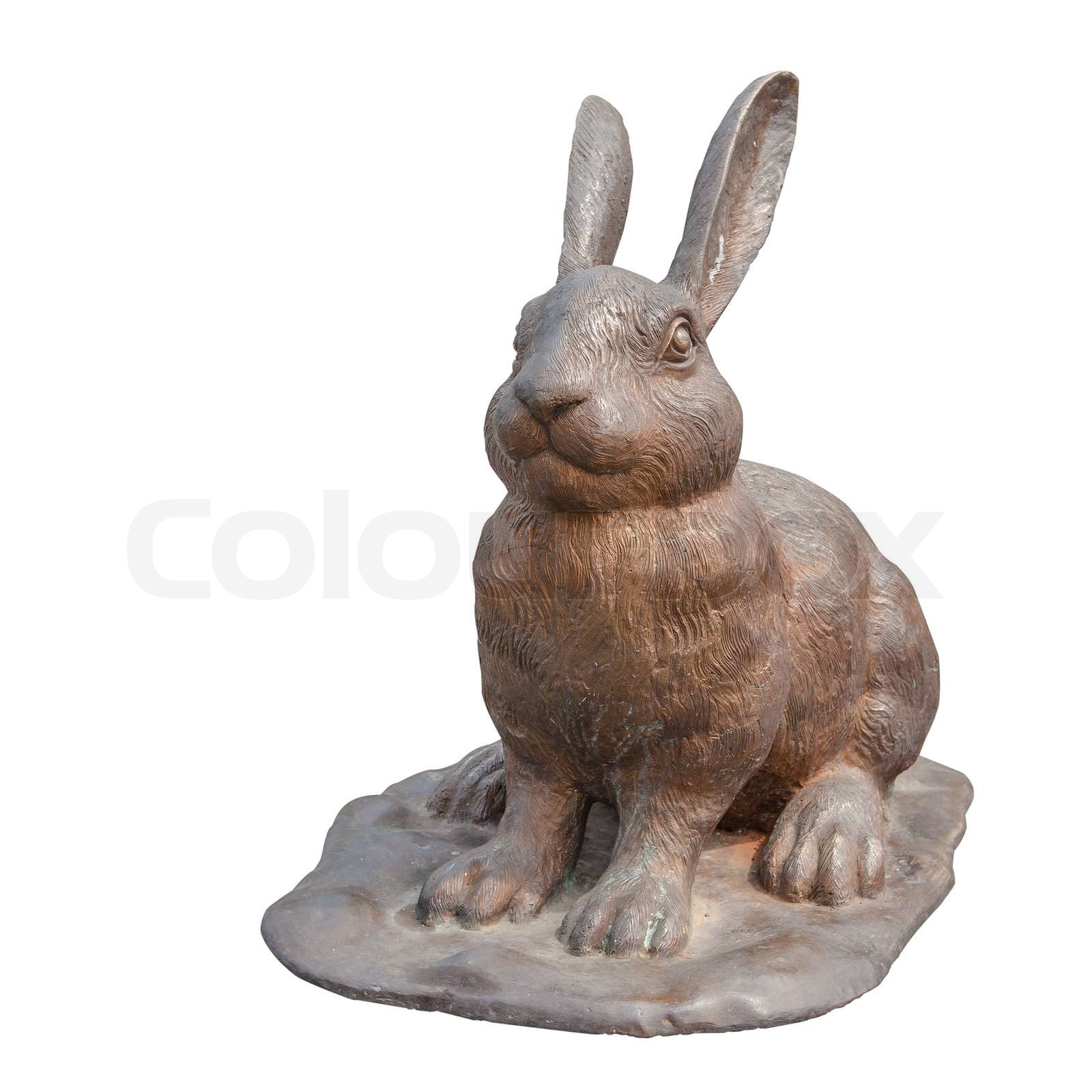 Copper rabbit | Stock image | Colourbox