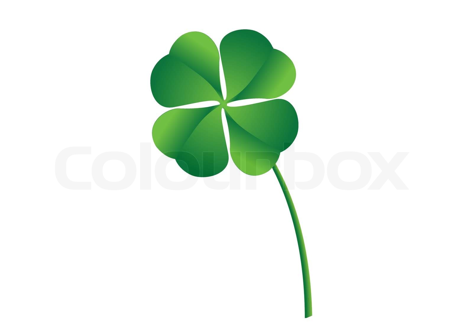 LUCKY CLOVER LEAF | Stock vector | Colourbox