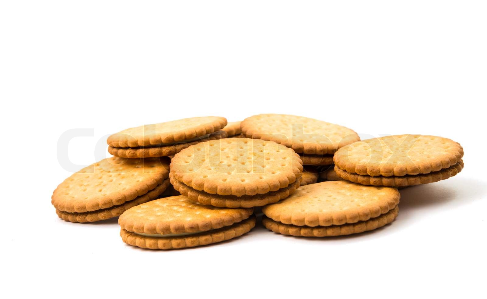 Sandwich Kekse | Stock Bild | Colourbox