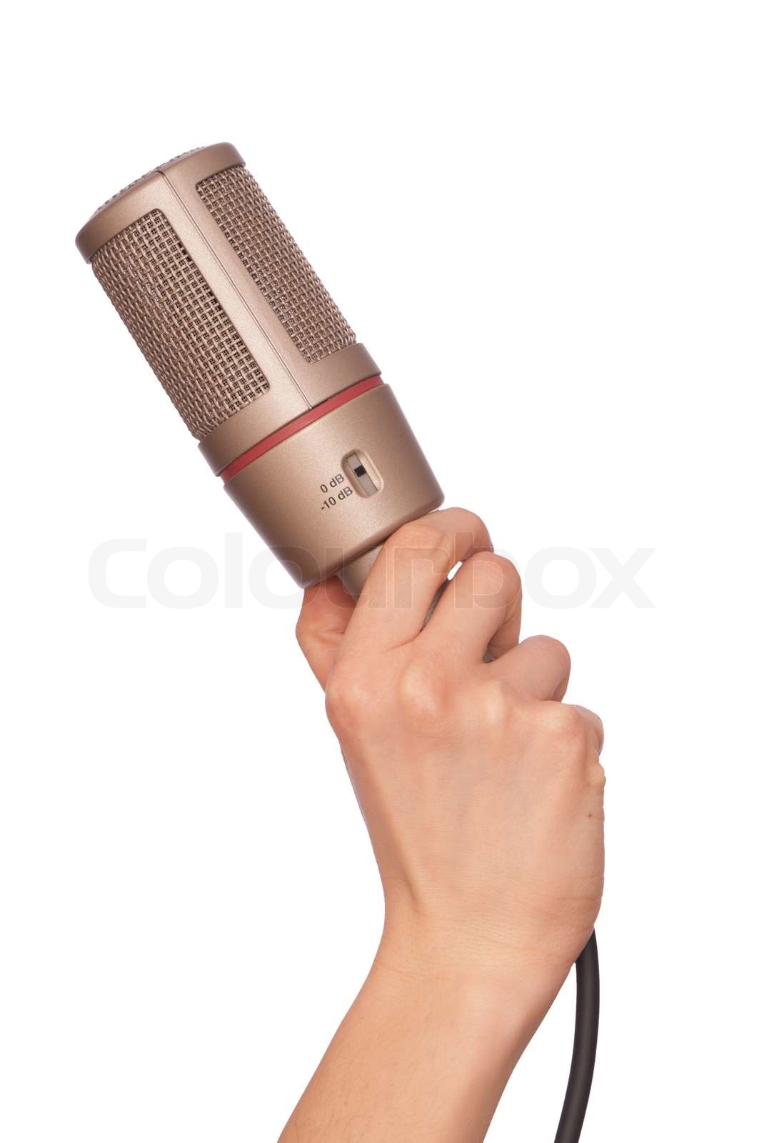 big microphone | Stock image | Colourbox