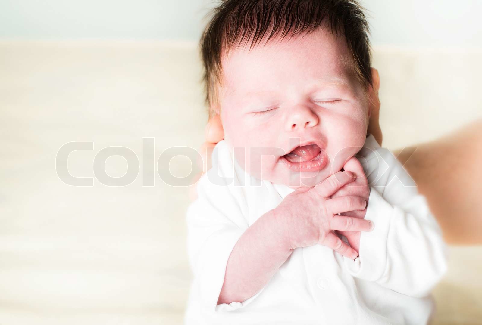 Infant boy | Stock image | Colourbox