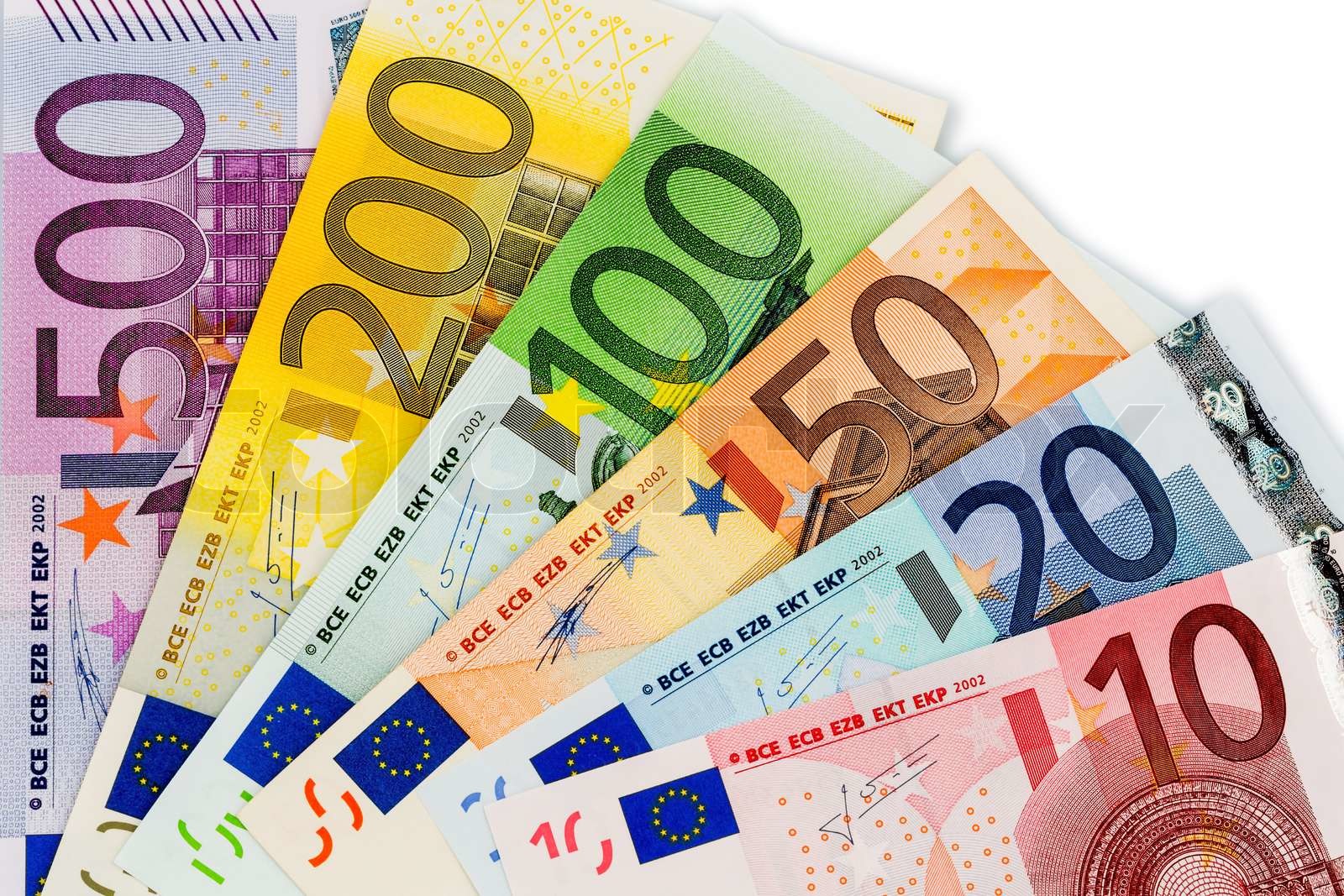Euro-Banknoten | Stock Bild | Colourbox