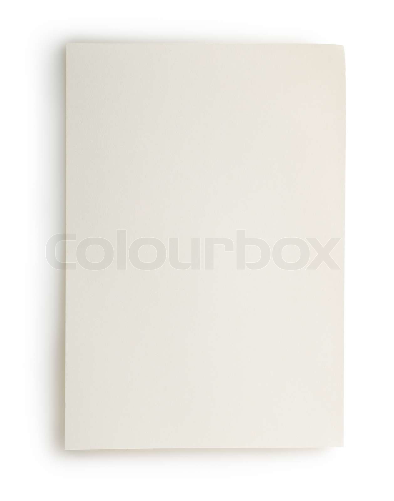 Ark af gult papir | Stock foto | Colourbox